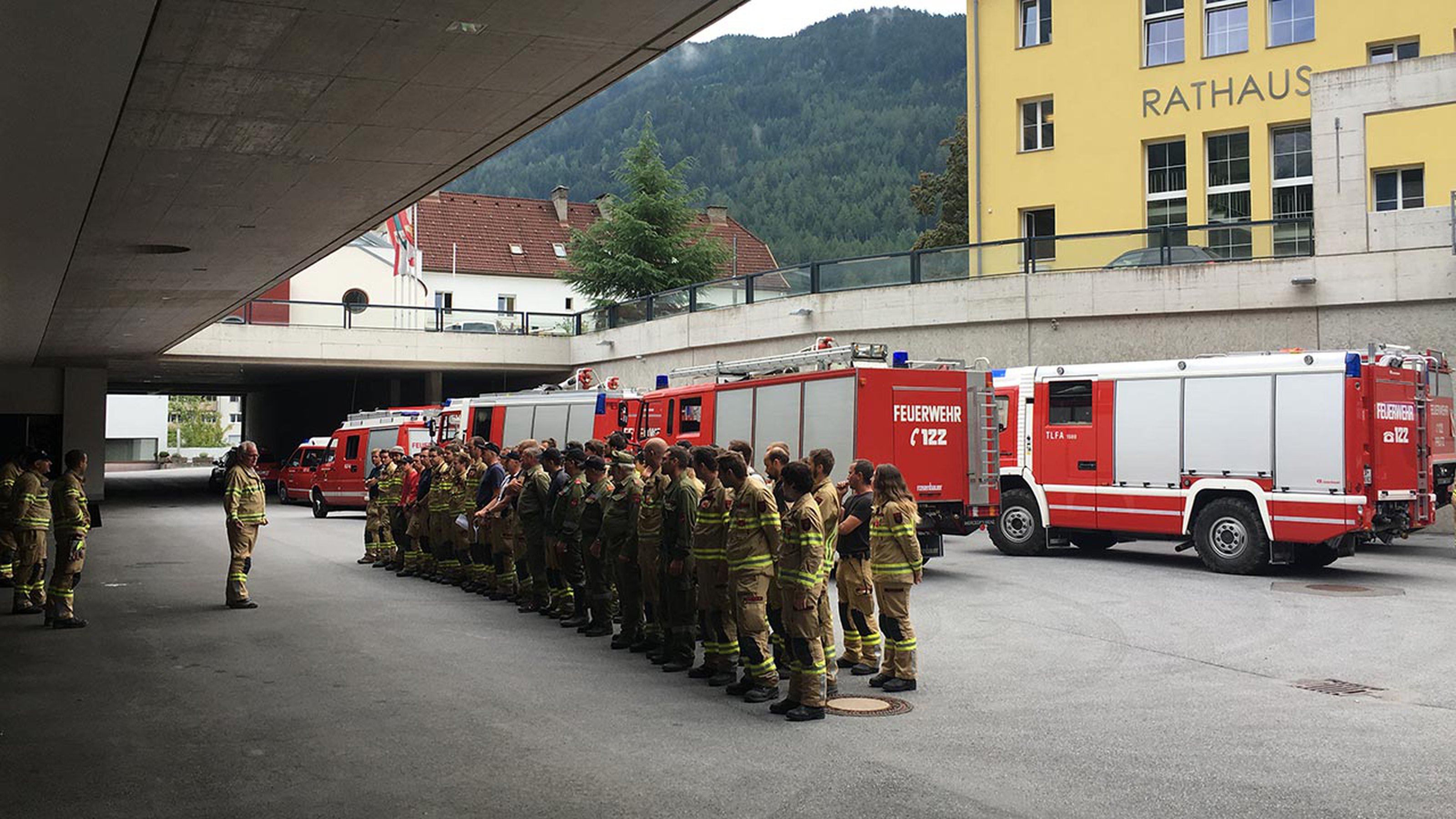 Muren nach Starkregen im Stanzertal | Feuerwehr Landeck
