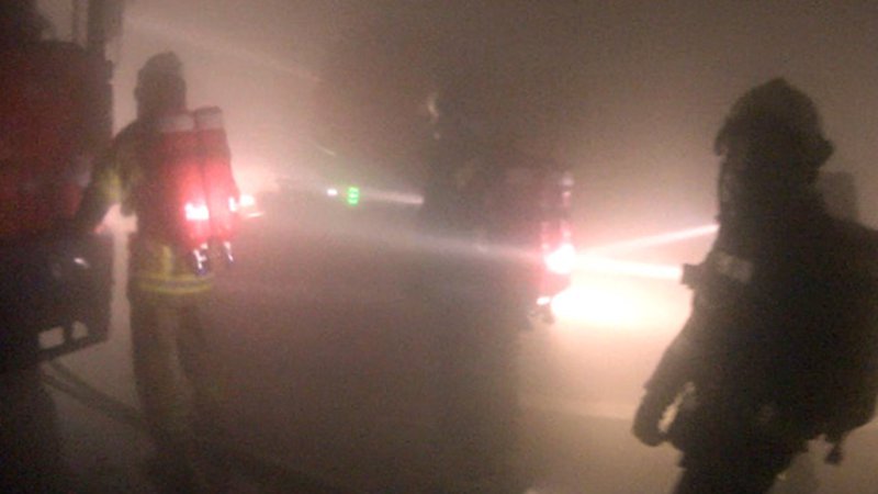 Tunnellöschtraining beim IFA in der Schweiz / Balstahl | Feuerwehr Landeck