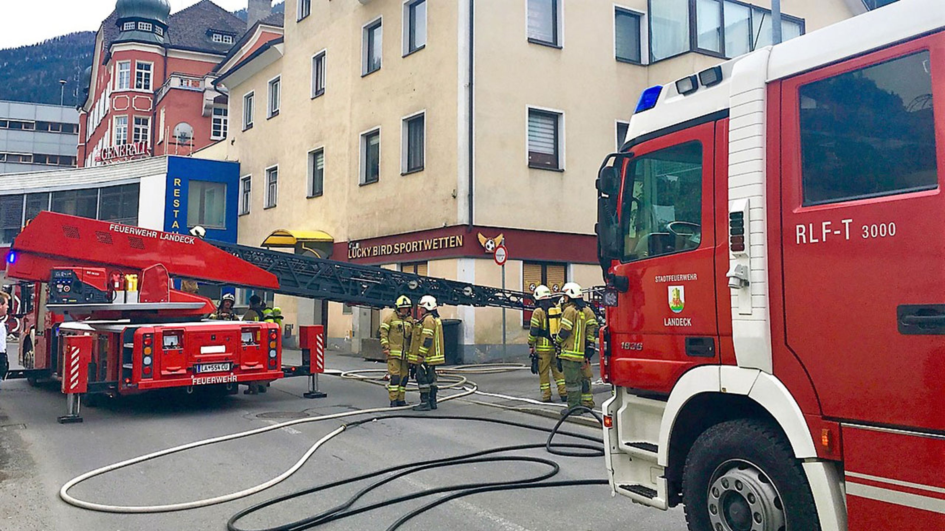 Wohnungsbrand in Landeck | Feuerwehr Landeck
